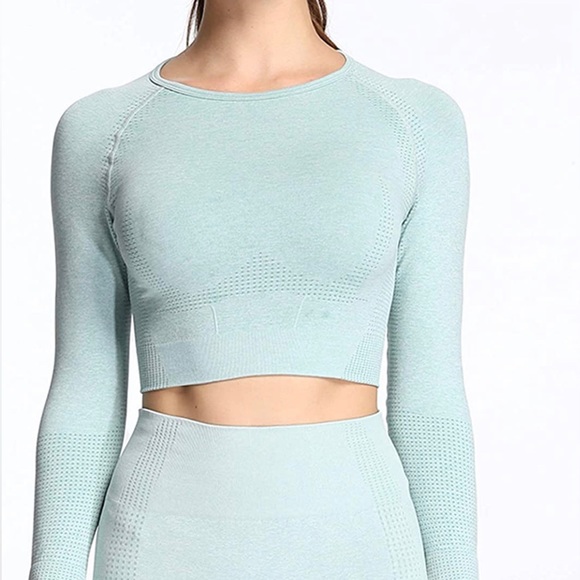 Amazon | Tops | Amazon Seamless Workout Crop Top | Poshmark